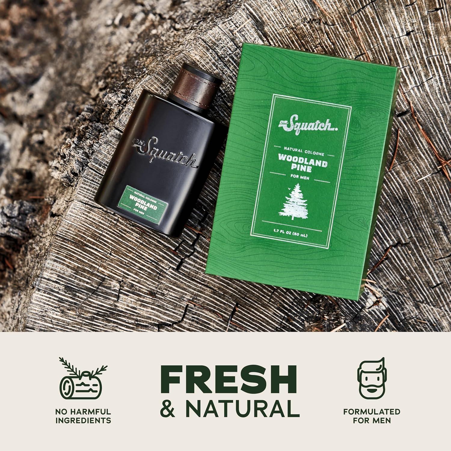 Dr. Squatch Natural Cologne for Men – Mini Cologne Trial Set – Midnight ...